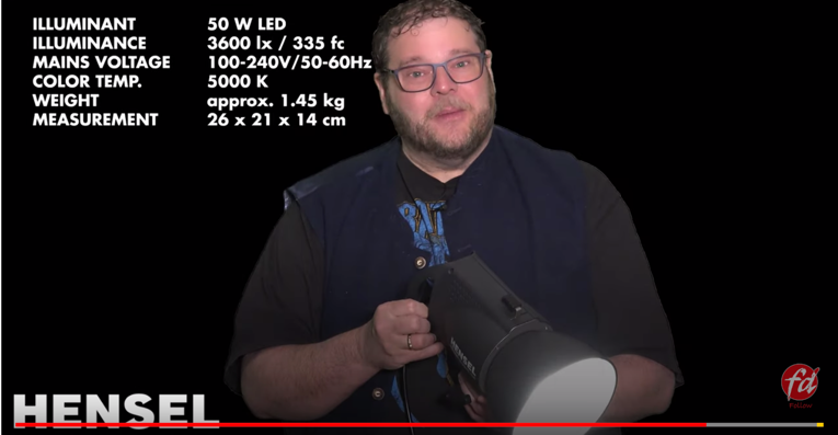 Quite Frankly - Hensel Intra LED lights introduction – Hensel USA